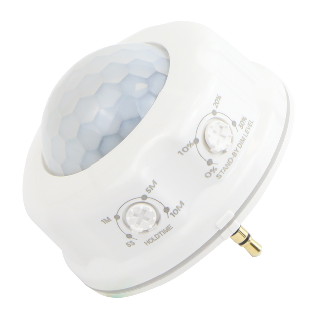 Commando Plug in PIR Sensor with Daylight Harvesting - 110V Commerc...